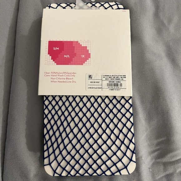 Intimates & Sleepwear | Nwt Royal Blue Fishnet Tights | Poshmark